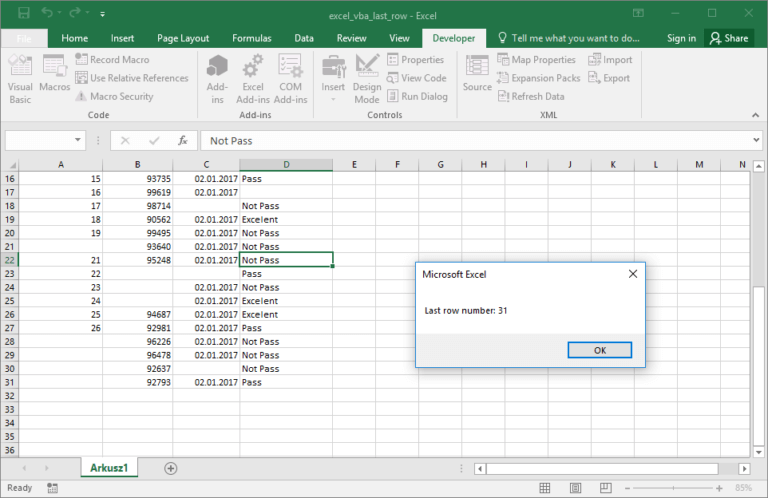 How To Find Last Filled Row In VBA Excel OfficeInside Org