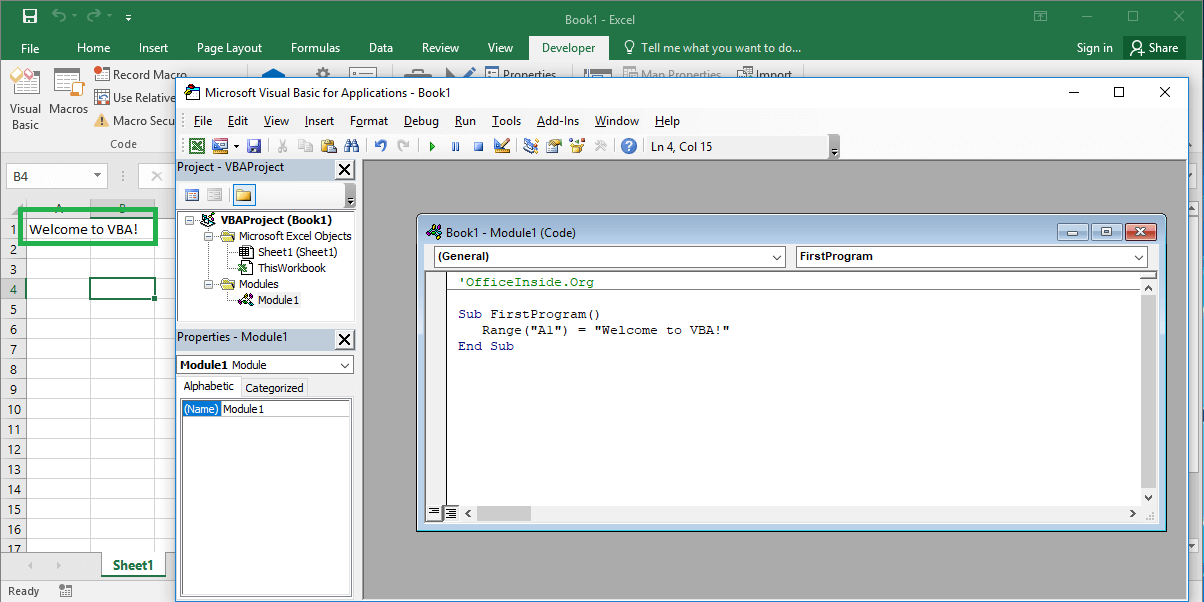 ActiveX controls - Option Button in Excel VBA - OfficeInside.Org